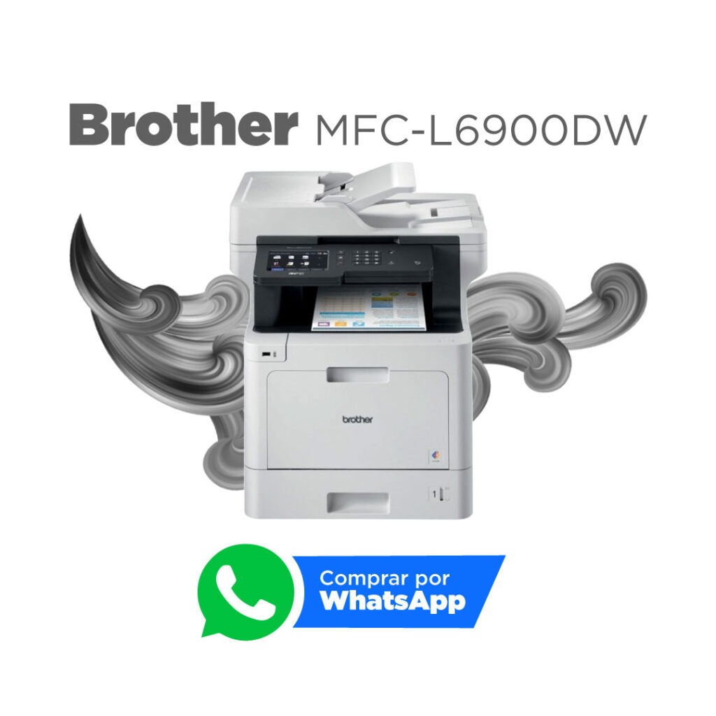 Impresora láser multifunción BROTHER MFC-L6900DW – Monocromática ...